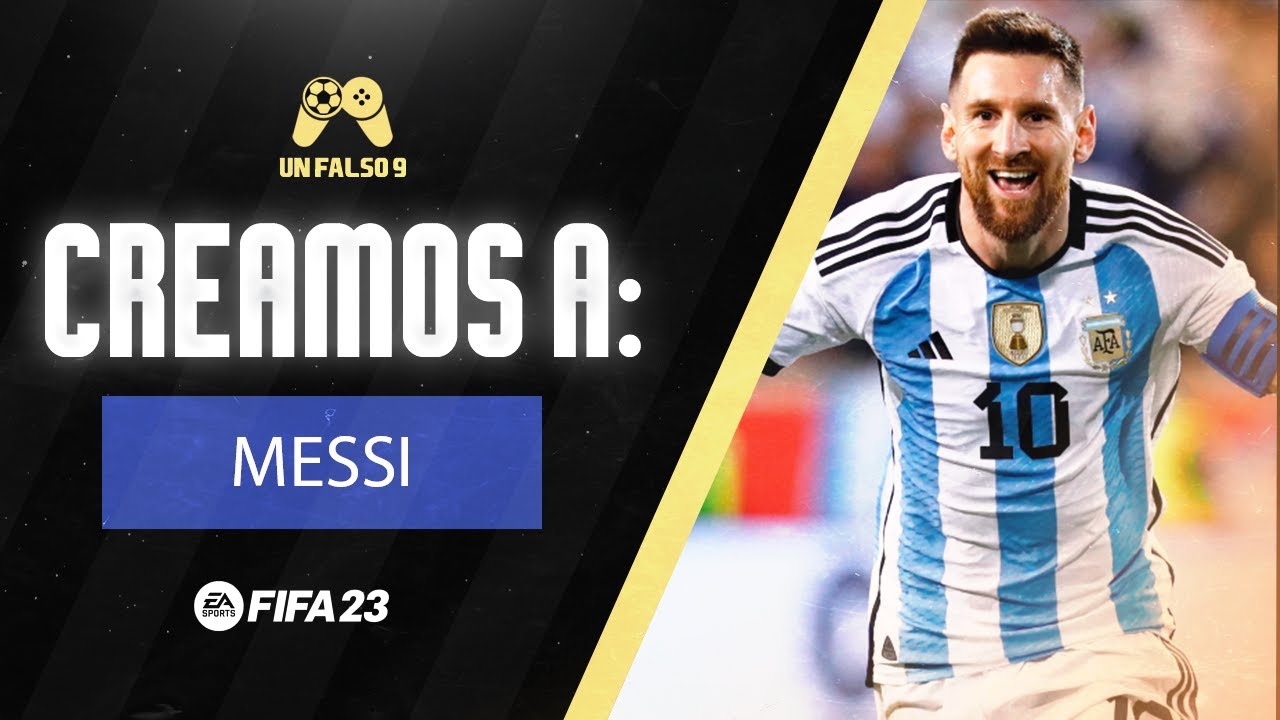 FIFA 23 MESSI PRO CLUBS CREATION LOOKALIKE CLUBES PRO FACE ARGENTINA ...