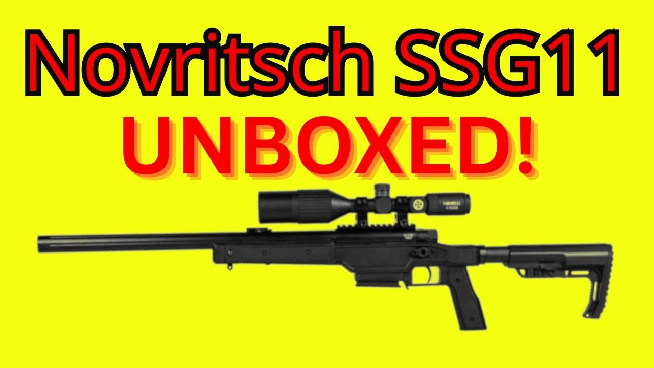 Novritsch SSG11 Unboxed | First Impressions #airsoft #novritsch - YouTube