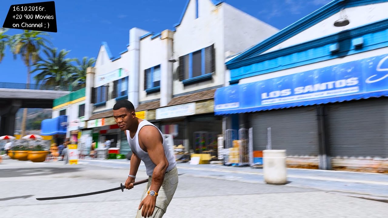 Katana Sword - GTA MOD _REVIEW - YouTube