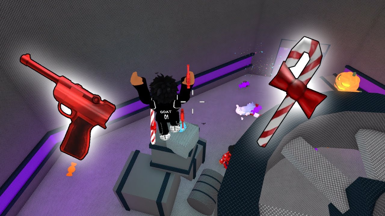 MM2 Keyboard ASMR With CANDY + RED LUGER SET.. (Murder Mystery 2) - YouTube