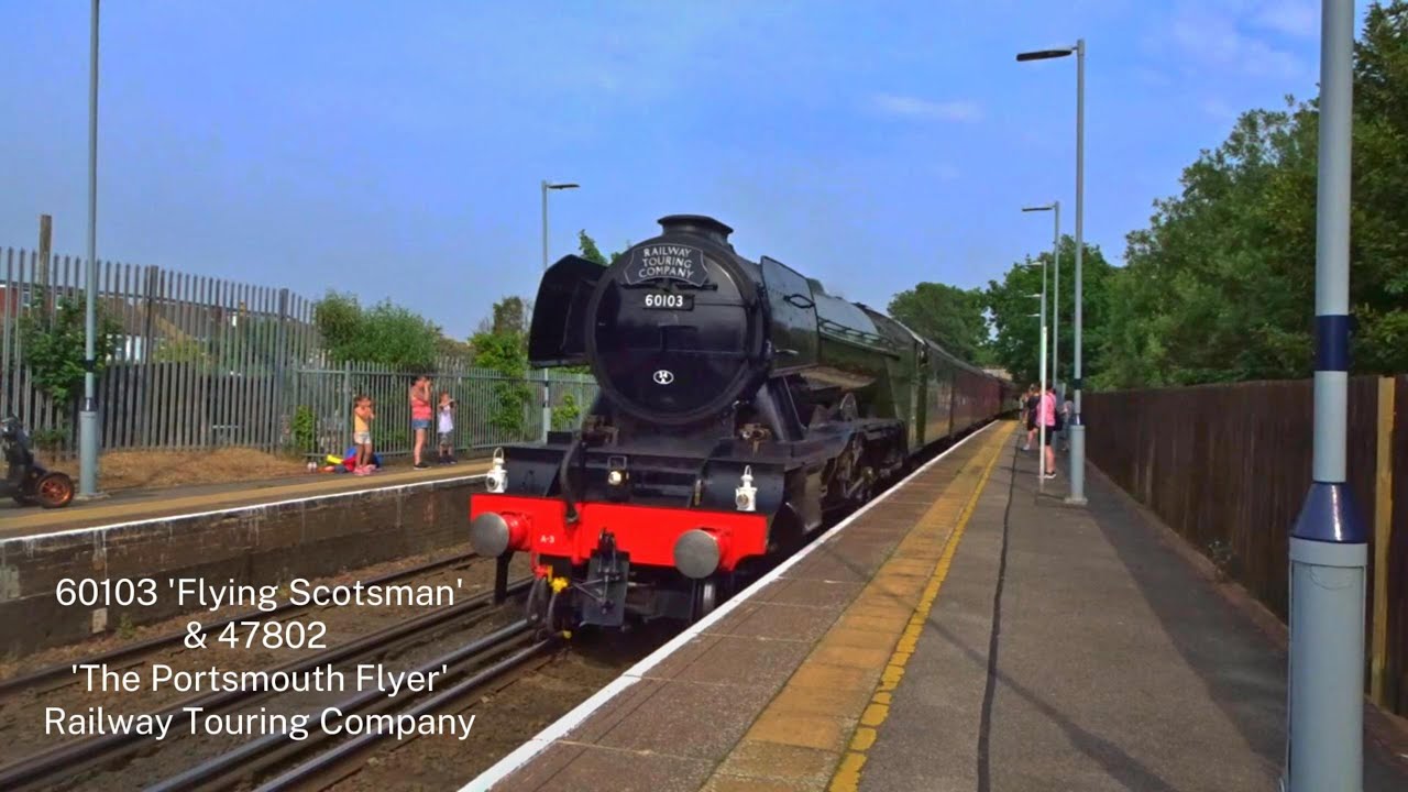 LNER A3 & Class 47 | 60103 'Flying Scotsman & 47802 take on the ...