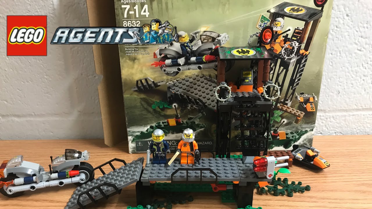 Lego Agents: Swamp Raid - 8632 - SPEED BUILD #LEGO - YouTube