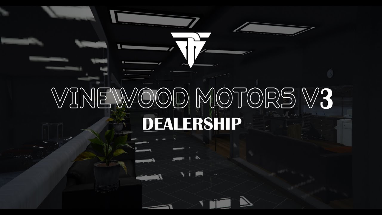 Vinewood Motors V3 MLO | Dealership, Mechanic Shop and Test Track - YouTube