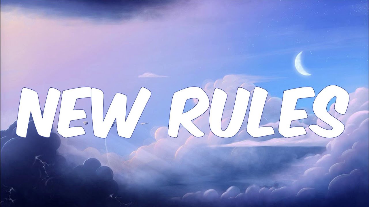 New Rules (Lyrics) - Dua Lipa - YouTube