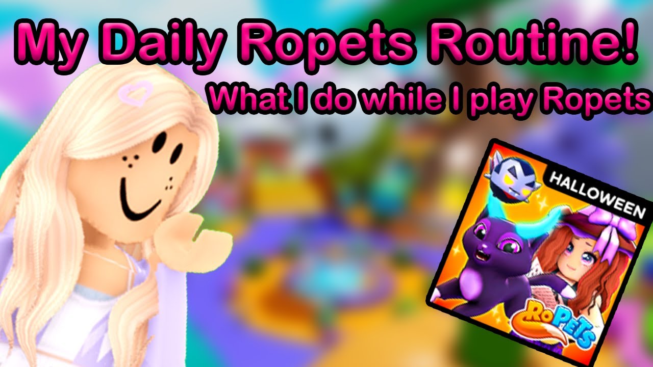 My Daily Roblox Ropets Routine! What I do everyday in Ropets - YouTube