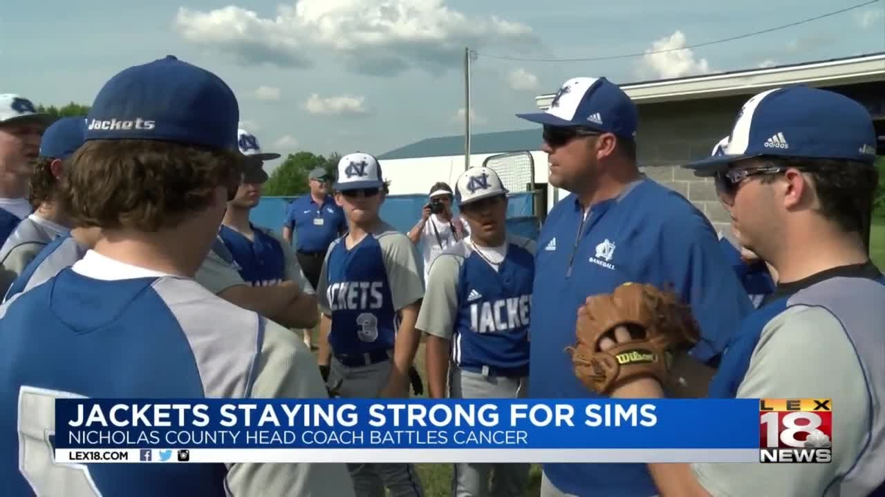 Nicholas County Blue Jackets staying strong for coach battling brain ...