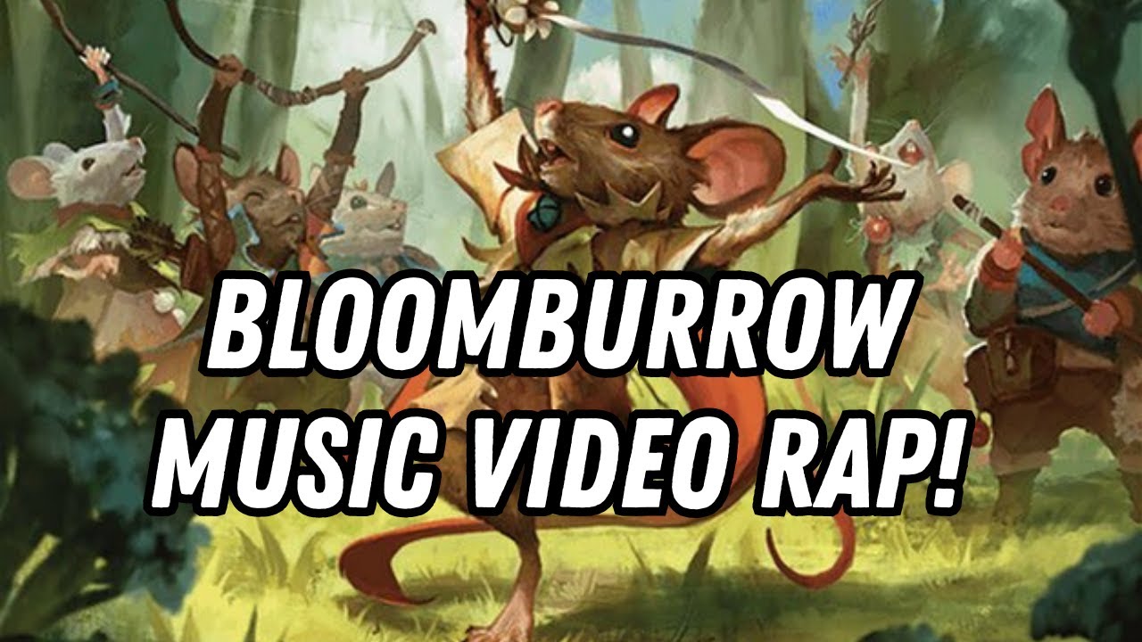 Bloomburrow Music Video Rap! Magic the Gathering Humor. - YouTube