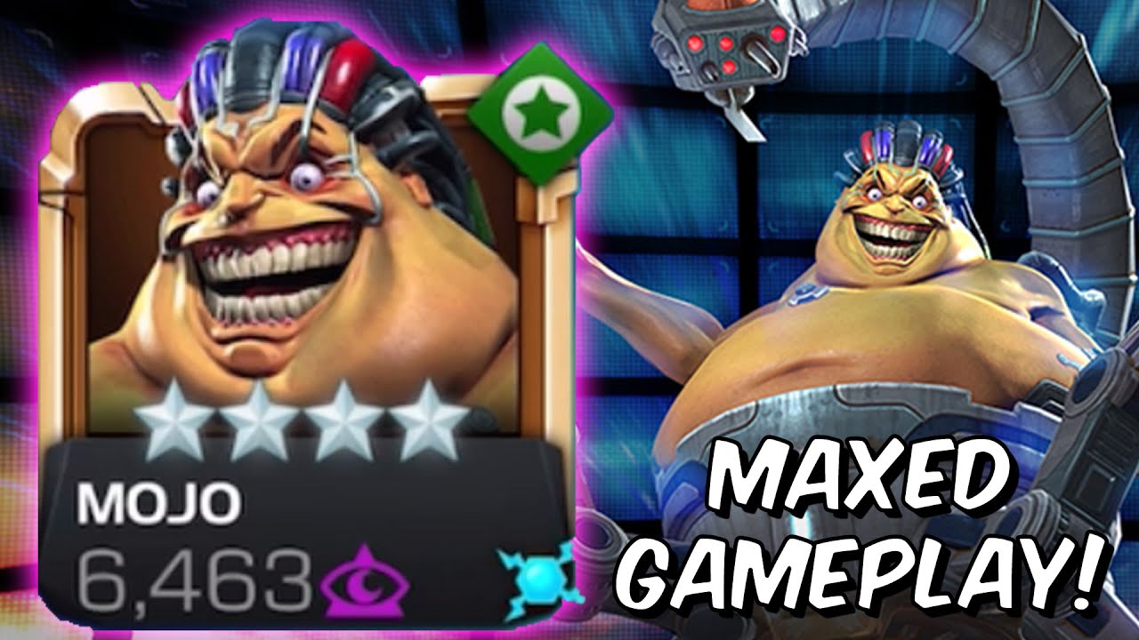 4 Star Rank 5 Mojo Gameplay! - God Tier Promotion Worthy?!? - Marvel ...