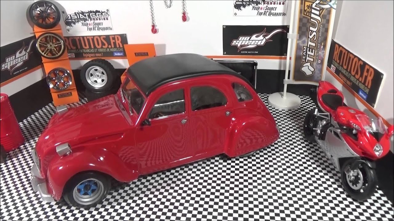 RCTutos #97 - RC DRIFT - RCTutos' Garage 2CV Stickerbomb - YouTube