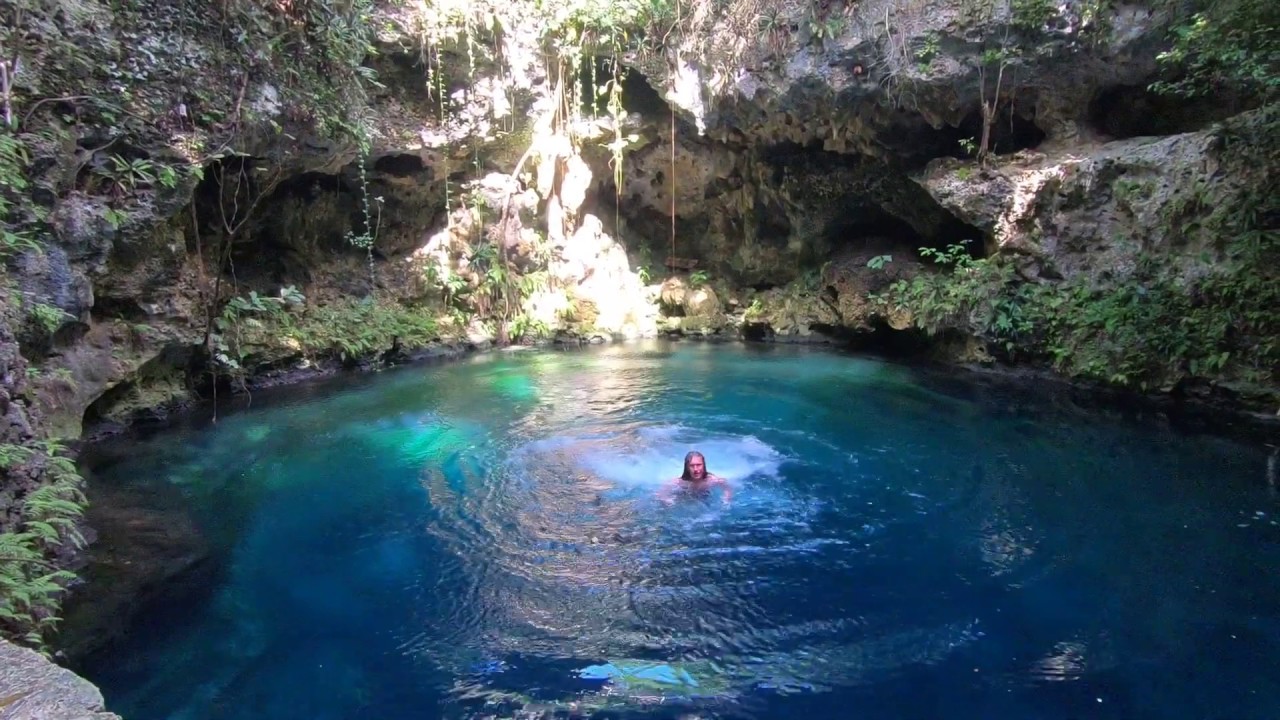 Kin Ha and Zapote Cenotes - YouTube