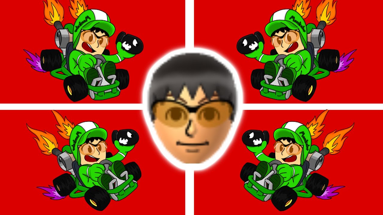 Mario Kart 8 Deluxe w/ Mankalor, Mankalor, Mankalor, & Mankalor - YouTube