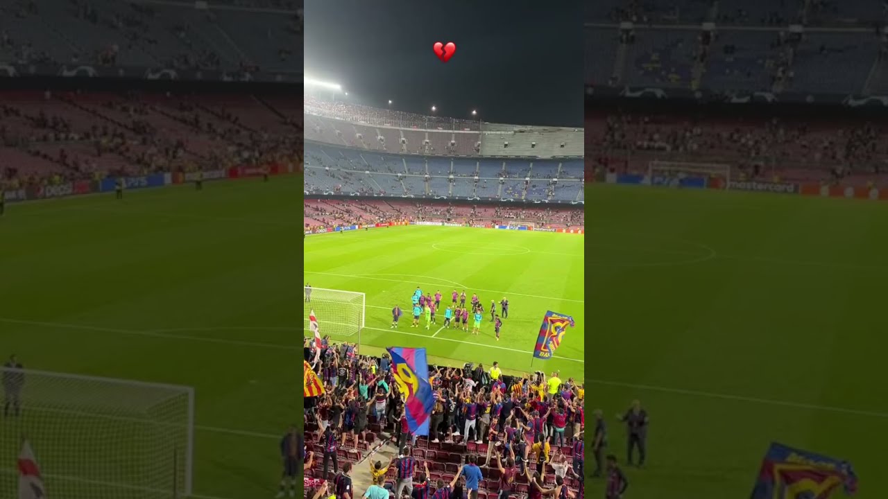Barcelona match ended with crying | barca last match #barcelona # ...
