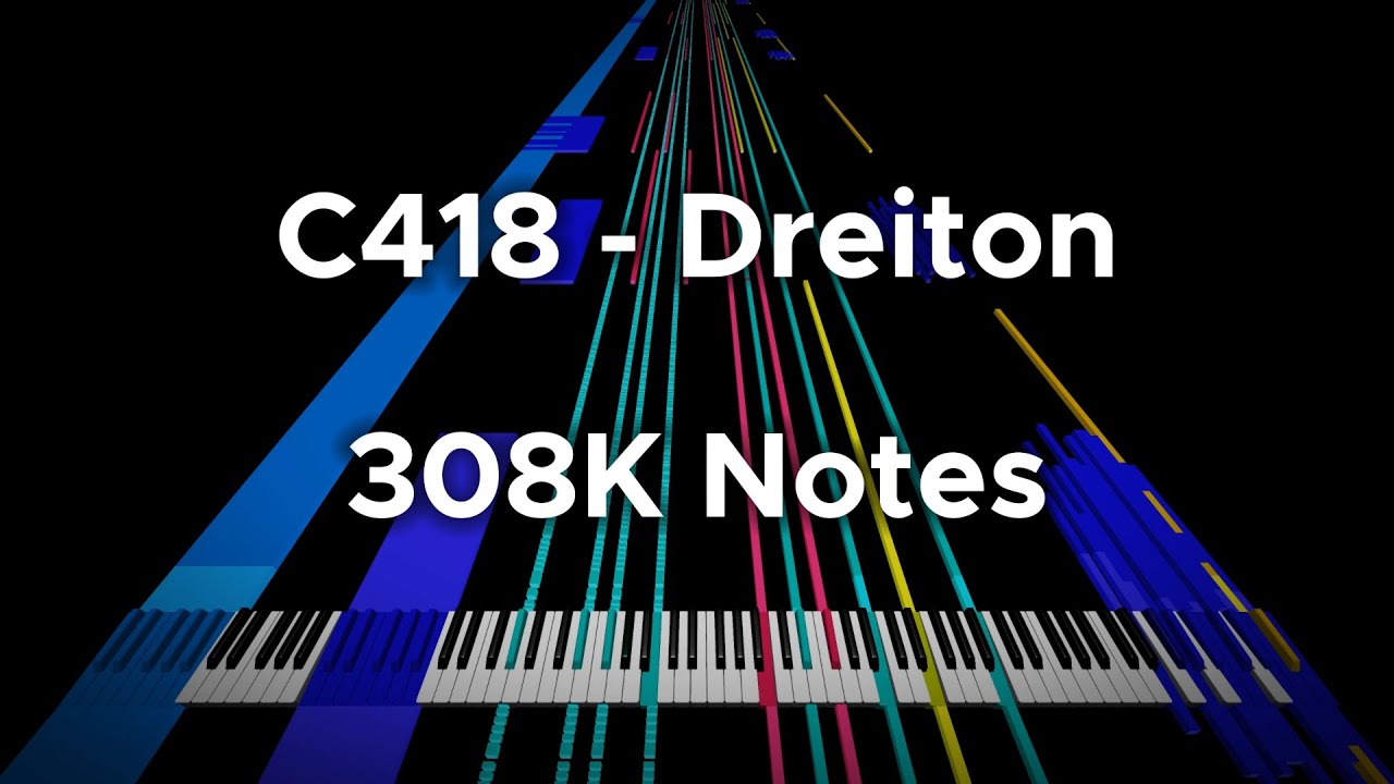 [Black MIDI] C418 - Dreiton - YouTube