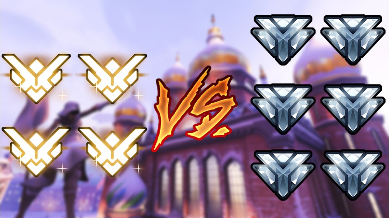 4 GRANDMASTERS (TOP 500) VS 6 DIAMONDS - Overwatch - YouTube