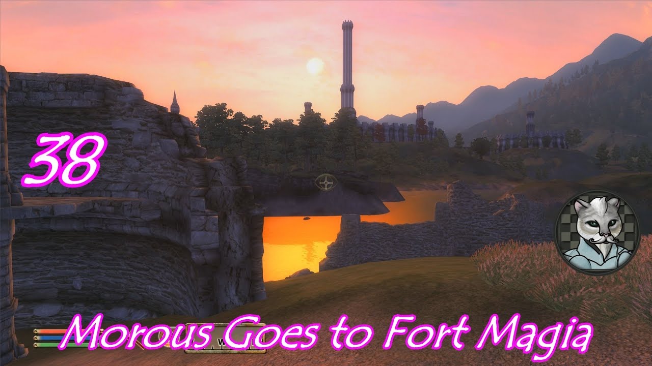The Elder Scrolls: Oblivion 38 - Morous Goes to Fort Magia - YouTube