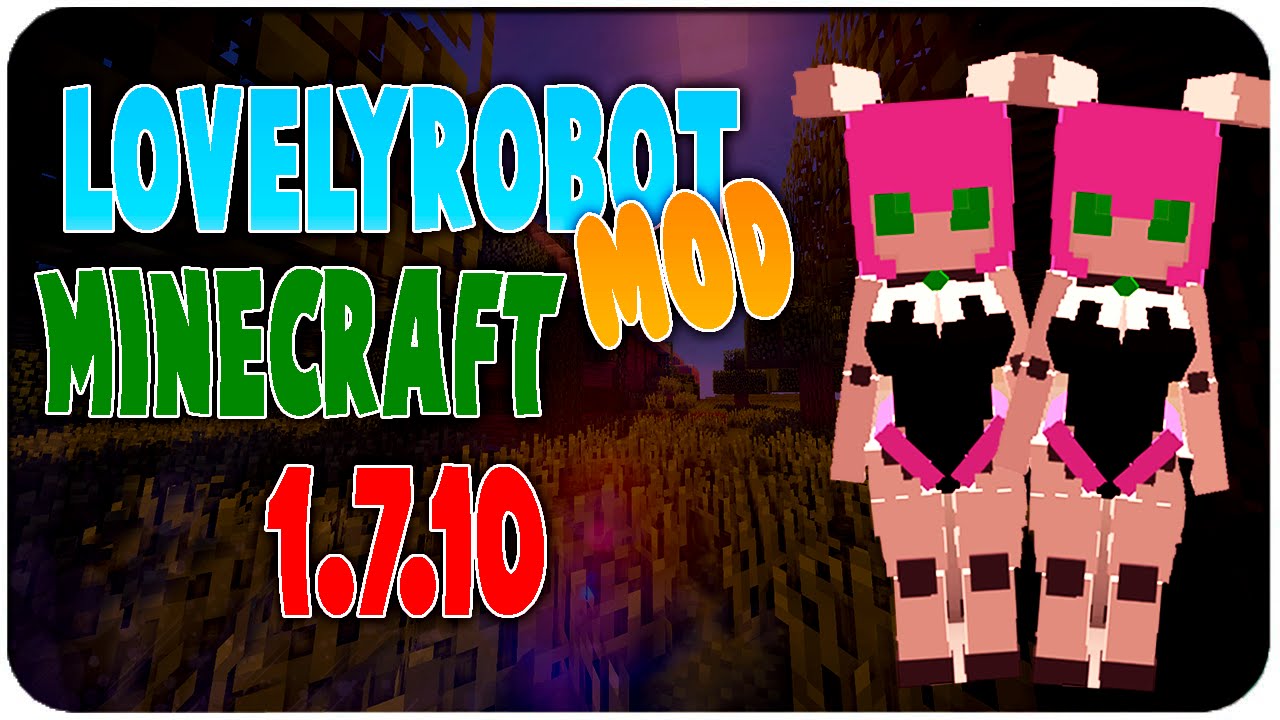 LOVELY ROBOT MOD ! | Robots Guardianes | Minecraft | Mod Showcase 1.7. ...