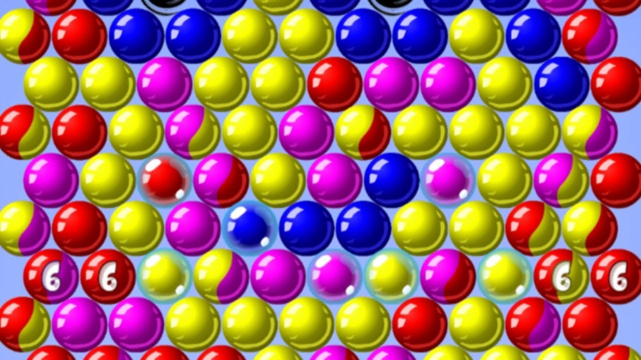 Bubble Shooter Game Level-1241 l Bubble Shooter game play l Bubble Shooter game play l Bubble ...