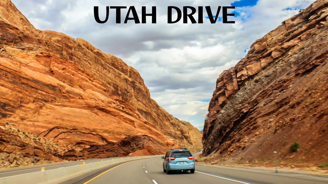 Utah Mountain Drive from Greenriver, Utah to Salina, Utah - YouTube