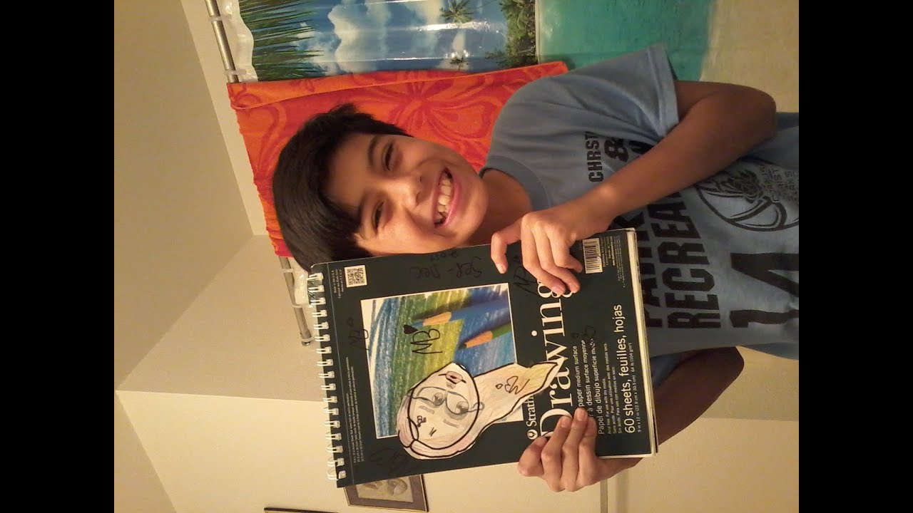 SKETCH BOOK TOUR|10 YRS OLD|MR SCRIBBLES KIDS ART - YouTube