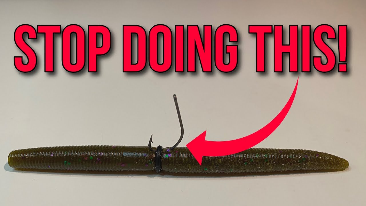 How To Set Up A Wacky Rig The BEST Way! - YouTube