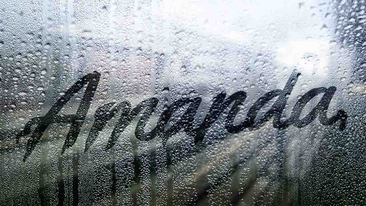 Efeito Chuva Sobre Texto(Vidro Embaçado) - YouTube