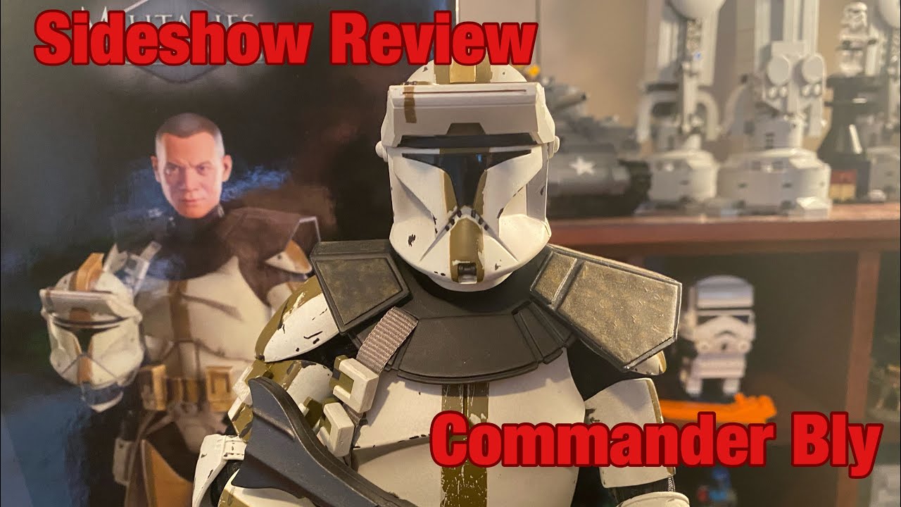 Sideshow Star Wars the Clone Wars Commander Bly Review - YouTube