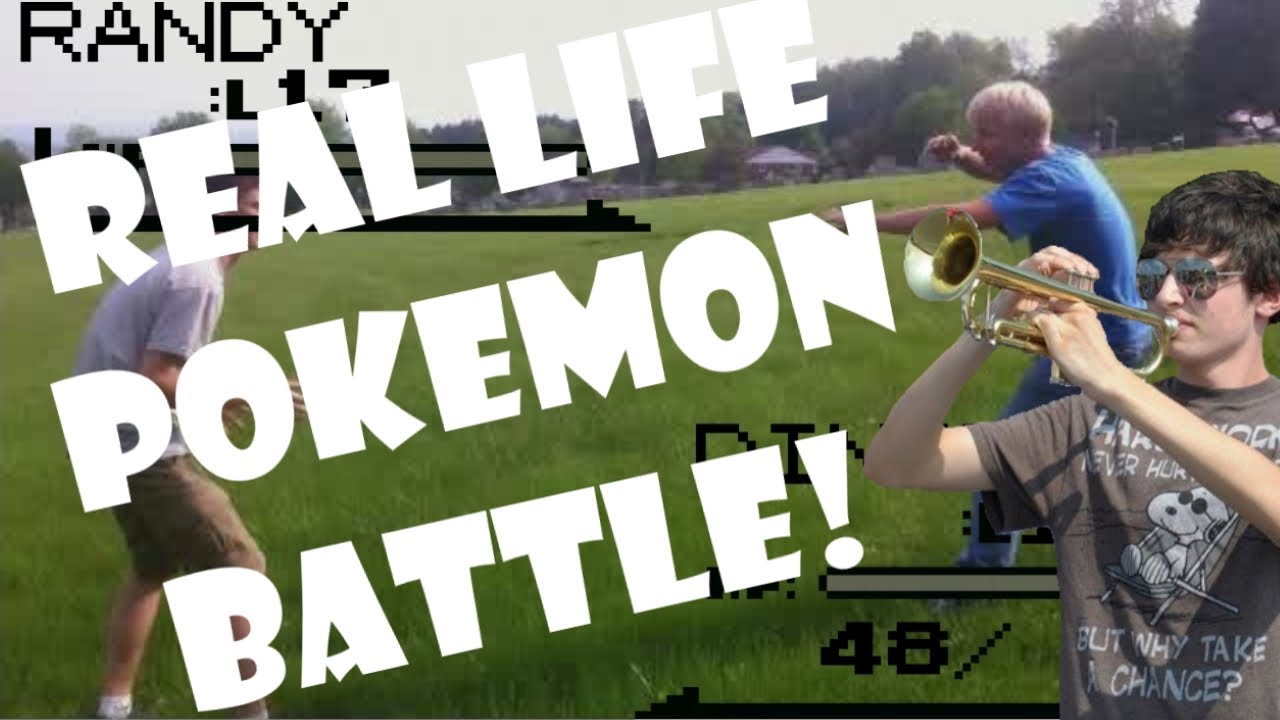 A Wild Randy Appeared! (Pokemon Battle in Real Life) - YouTube
