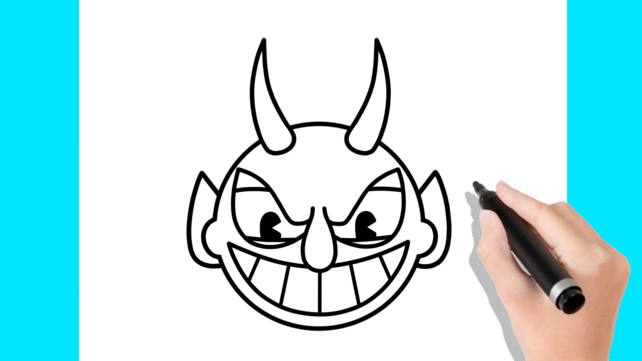 Como Desenhar The Devil - How to Draw The Devil from cuphead - Como ...
