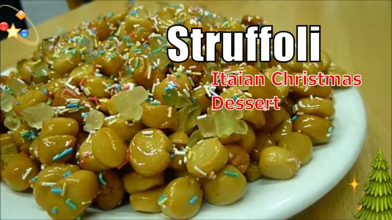 Struffoli Traditional Itaian Christmas dessert 👍🎄 #italianfood - YouTube