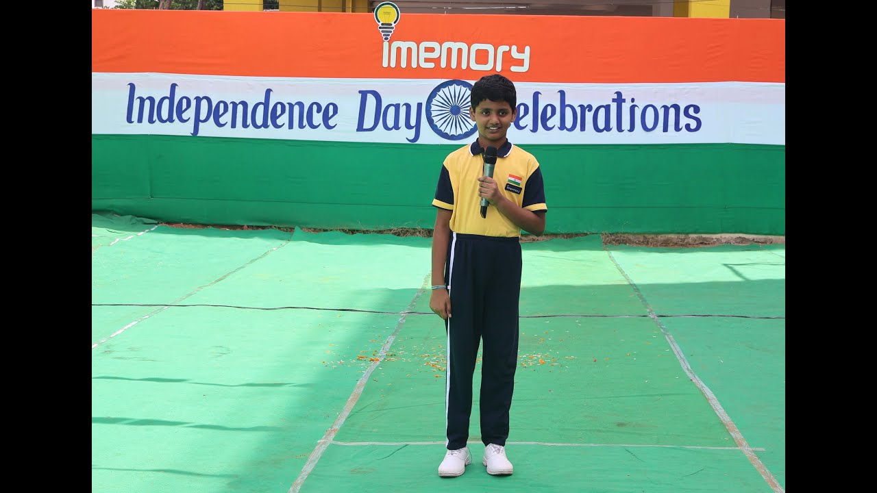 Speech by Primary || IMEMORY SCHOOL || NELLORE - YouTube