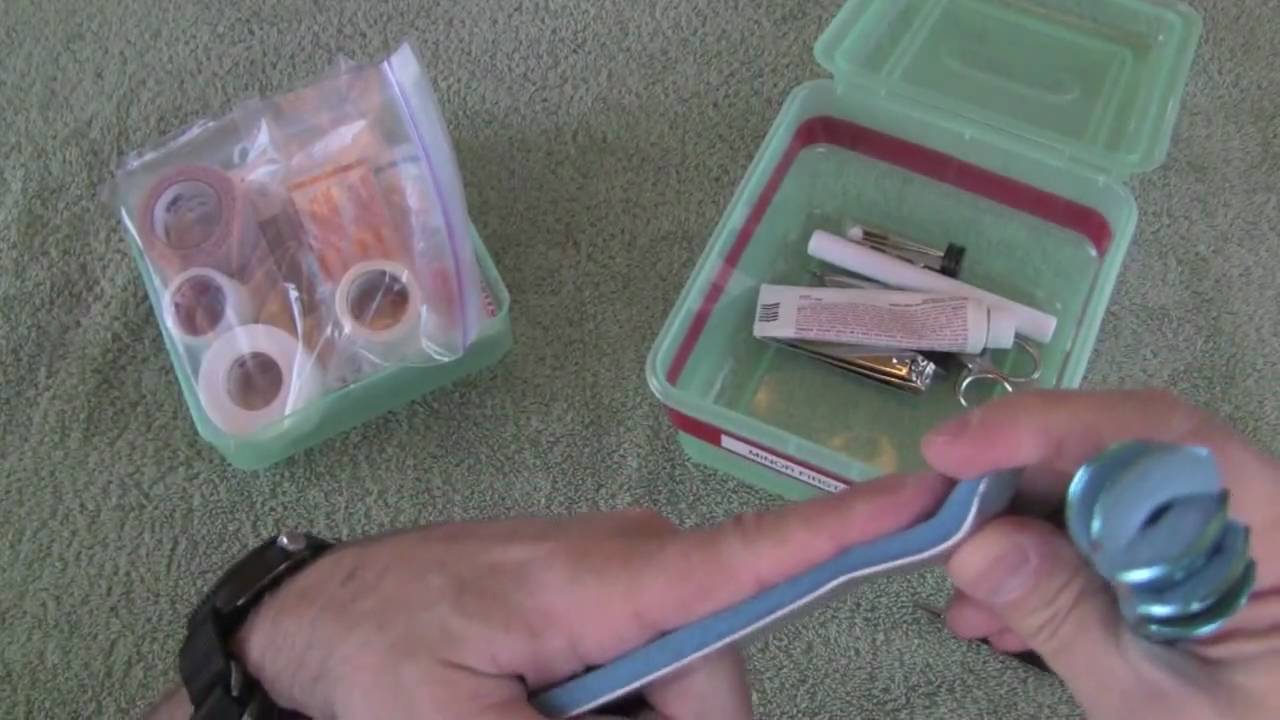 Minor Injury Kit for Home Use - Minor FAK - YouTube