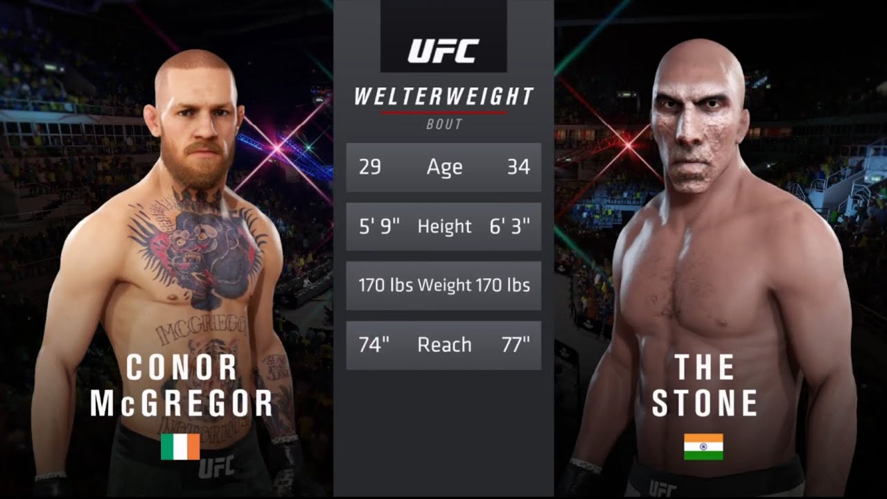 Conor McGregor vs. Stone (EA Sports UFC 3) - YouTube