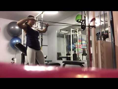 Band facepull with horizontal band pull apart finisher - YouTube