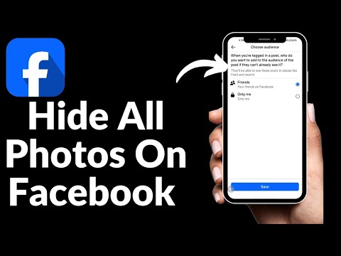 How to Hide All Photos On Facebook - Only Me Setting - YouTube