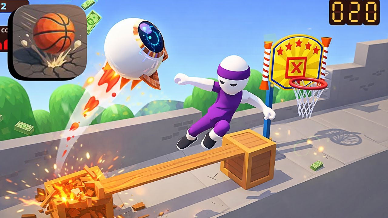 Bounce Dunk - All Levels Gameplay (Part 256) | Android & iOS - YouTube