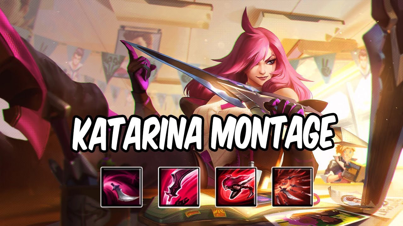 Katarina Montage #3 League of Legends Best Katarina Plays 2020 - YouTube