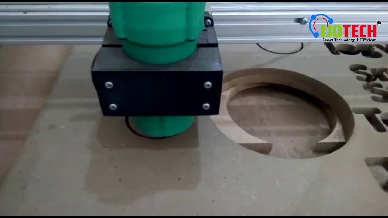 Printer CNC Kayu Made In Indonesia Licensed By IJOTECH - YouTube