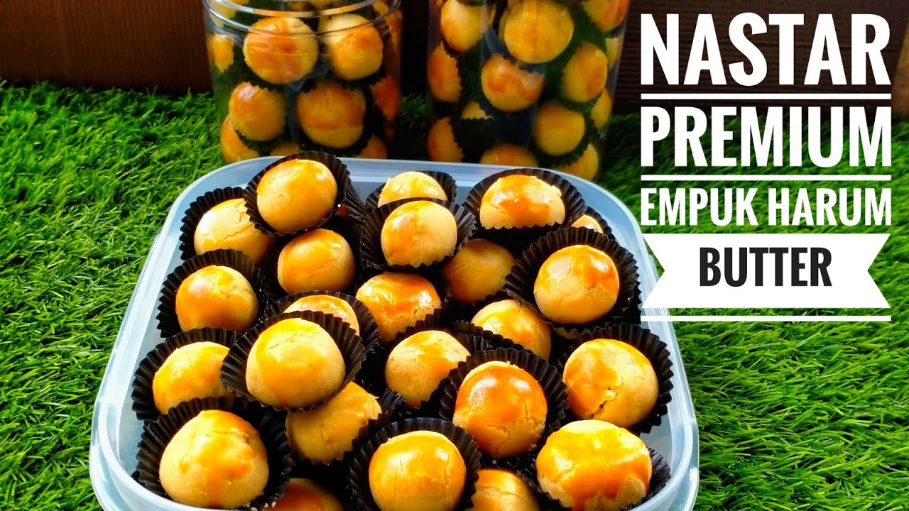 RESEP NASTAR PREMIUM ENAK EMPUK WANGI BUTTER - YouTube