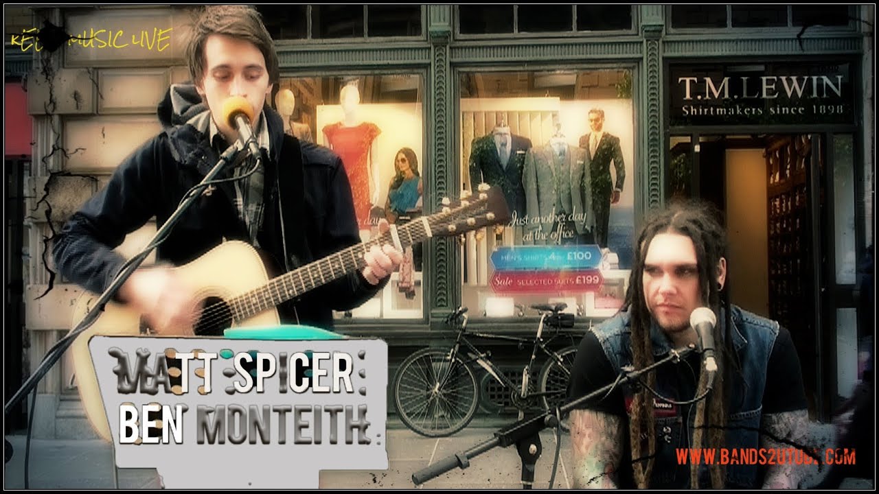 Two Great Buskers Matt Spicer & Ben Monteith Together Buchanan Street ...