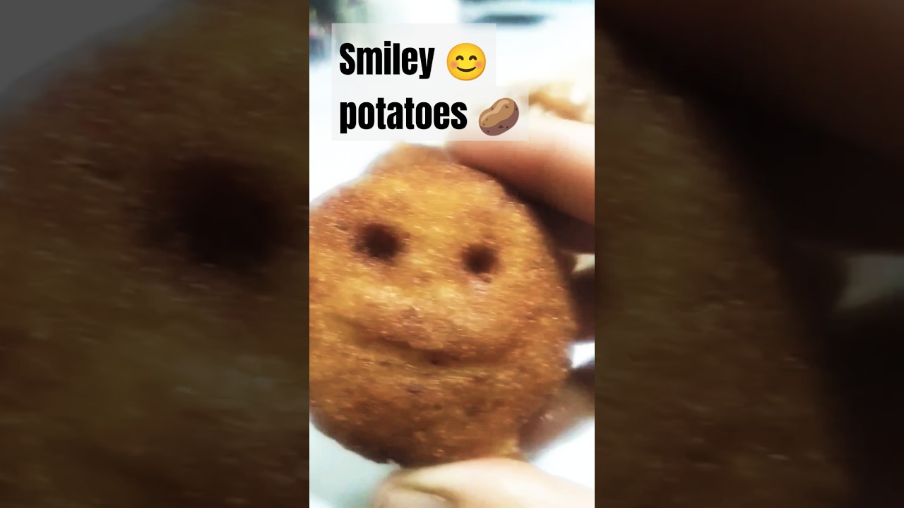 Smiley potatoes snacks #potato recipe# shorts# Food Lab - YouTube