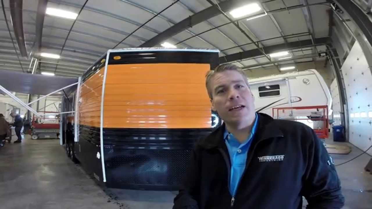 2015 Ice Castle "21' Hybrid RV Edition" Toy Hauler with Hydraulic Lift ...