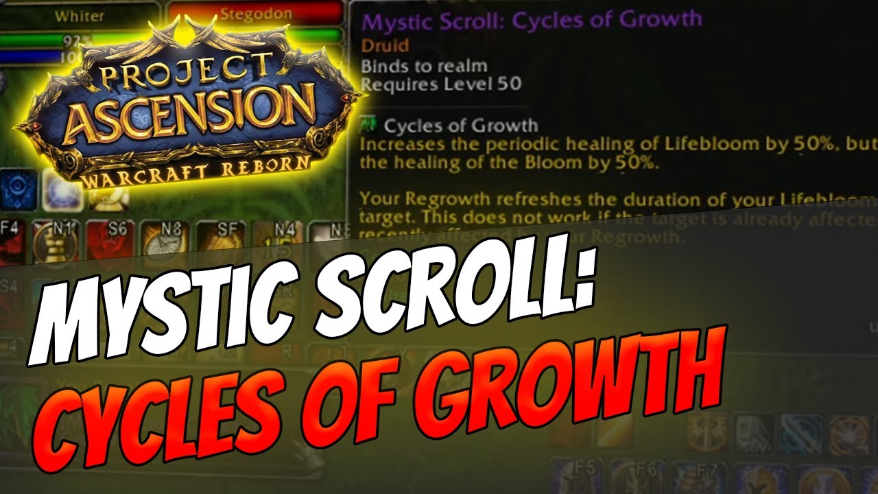 How to get Mystic Enchant: Cycles of Growth | Druid [Bronzebeard ...