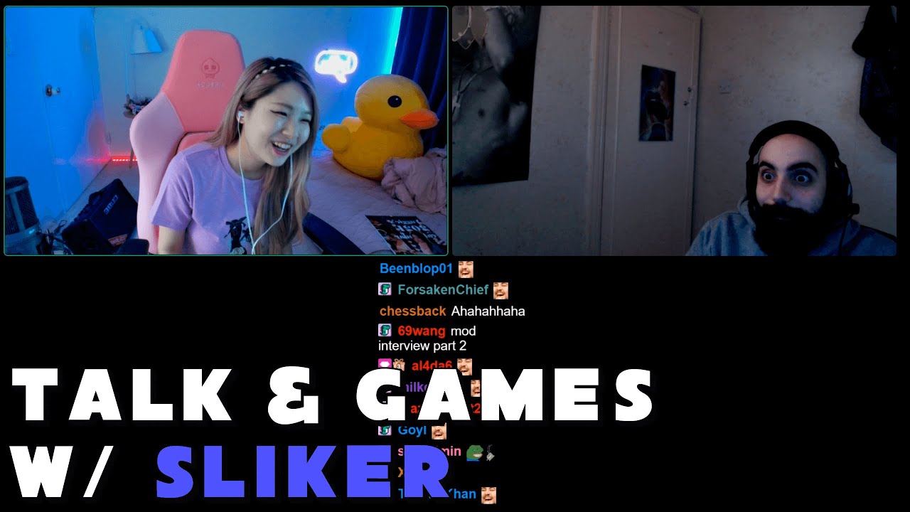 [Apr 8th, '21] Games & interview with Sliker - PC stream - YouTube
