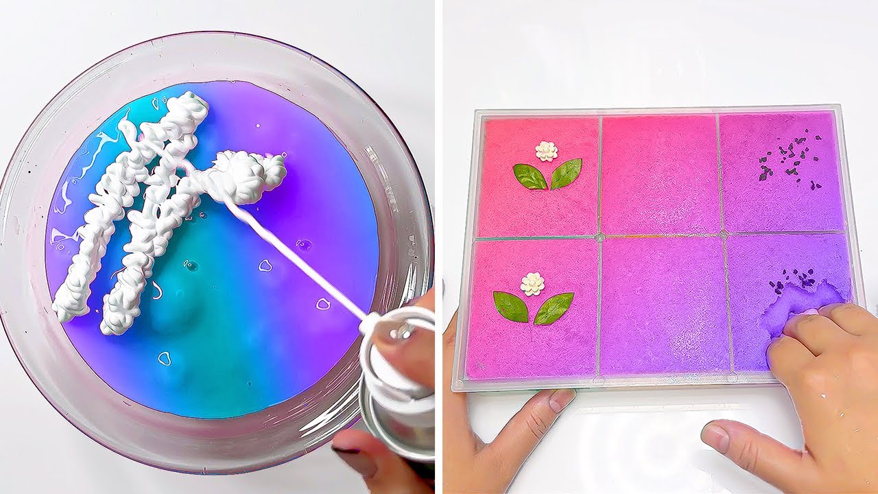 3 Hour Of ASMR Perfection - Satisfying Slime and Cracking Clay ...