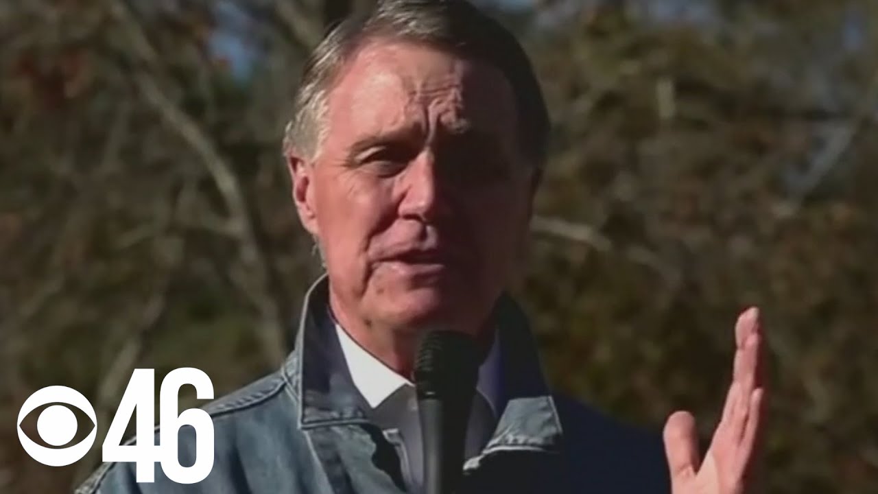 Former Sen. David Perdue announces bid for governor of Georgia - YouTube