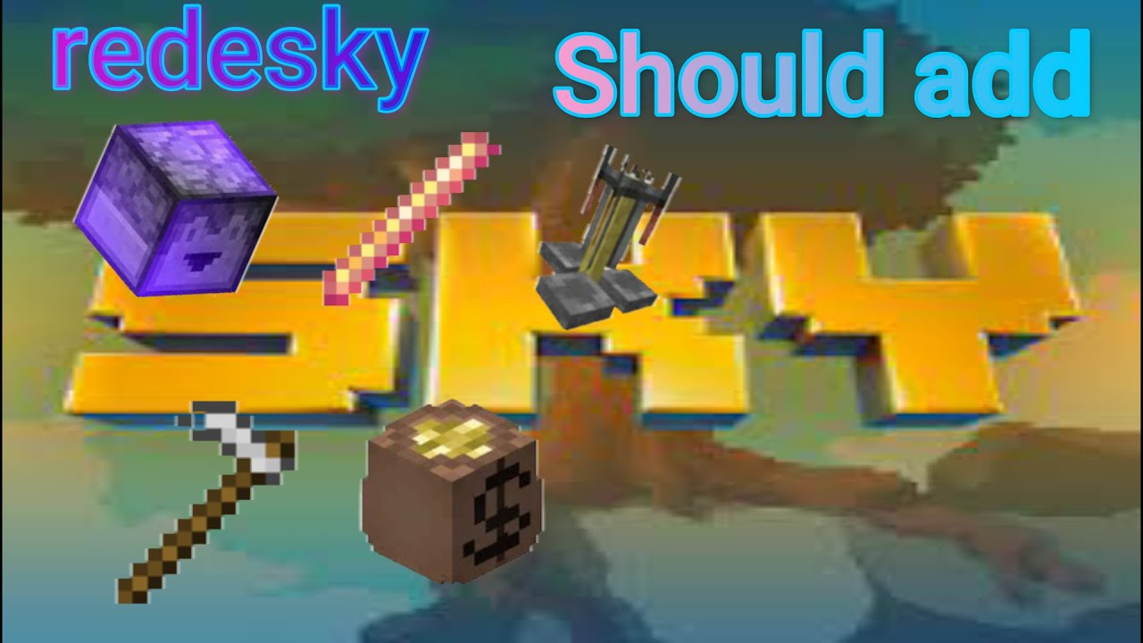 5 Items REDESKY Skyblock should add (Redesky) - YouTube