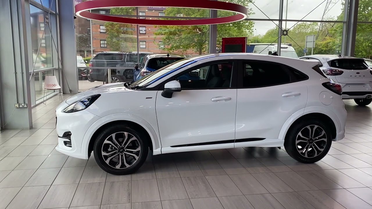 Ford Puma ST-Line - Frozen White - YouTube