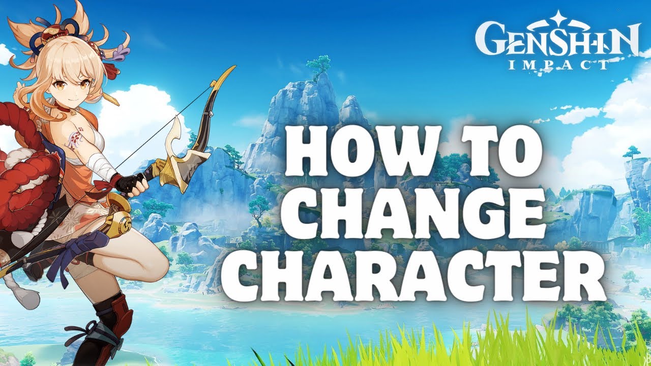 How to Change Character in Genshin Impact in 2024? - YouTube