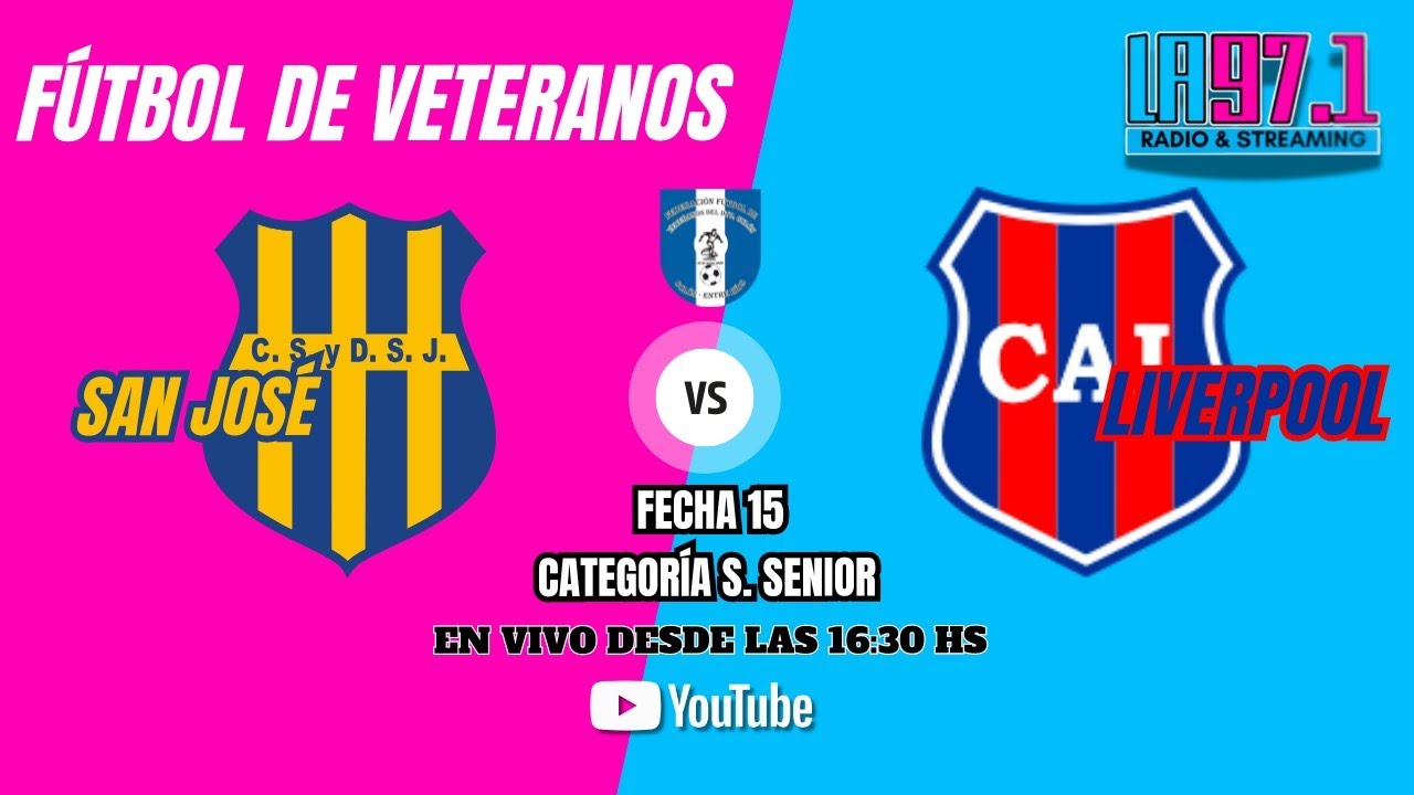 San José vs Liverpool - Veteranos Categoría S. Senior - YouTube