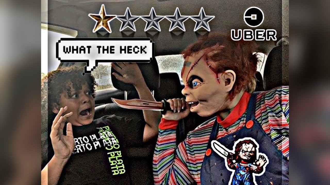 Chucky Uber Disguise prank!! - YouTube